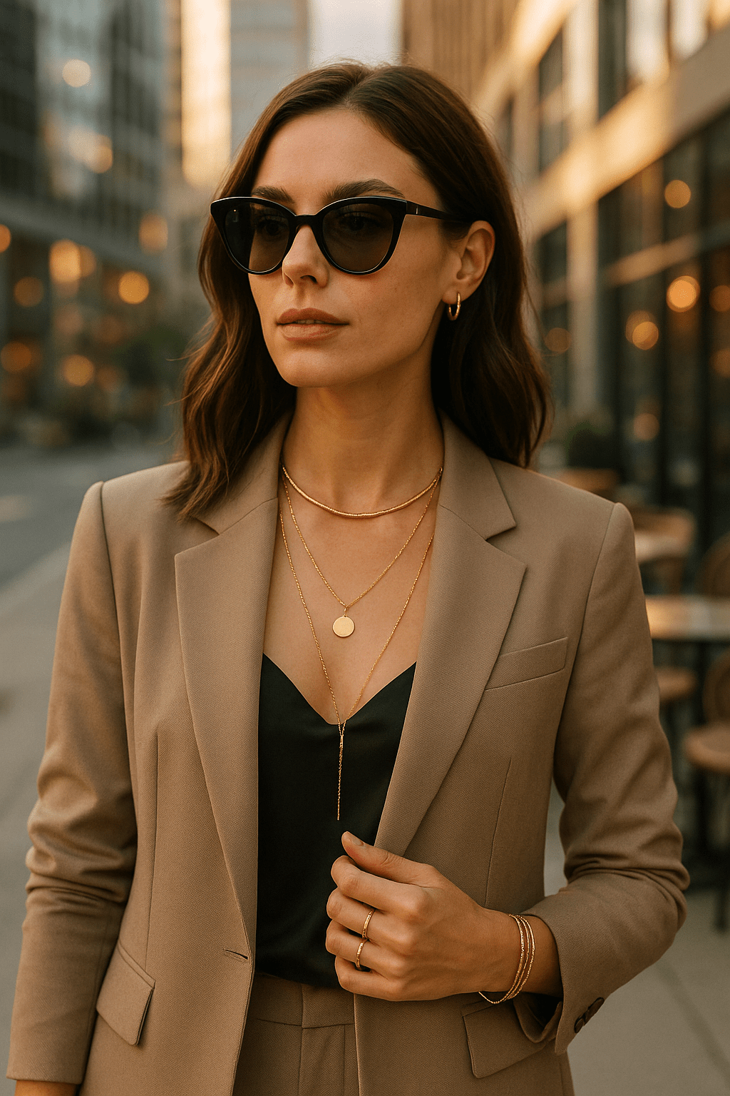 How to Style Gold Jewelry for a Chic, Balanced Look - Delma Gold Jewelry